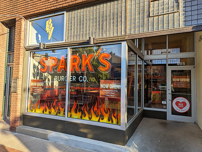 Spark's brings that electric energy to Manhattan - where flame-kissed flavors meet college town enthusiasm perfectly.