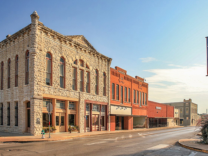Historic downtown Stephenville showcases beautifully preserved limestone and brick buildings that whisper tales of Texas past. Main Street charm without big city prices!