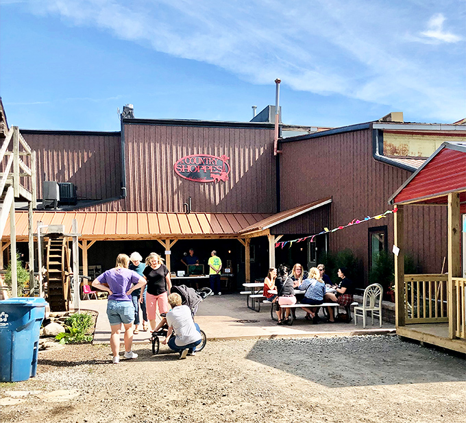 Country charm meets serious antiquing - where rustic atmosphere makes every find feel special.