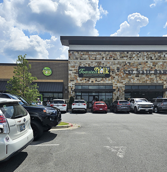 Modern comfort meets morning fuel at this sleek spot where your grandmother's recipes get a stylish makeover.