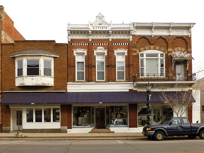 Tiffin's downtown district proves that beautiful architecture doesn't require a big city price tag.