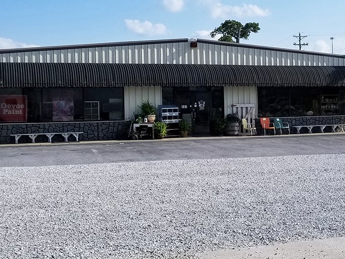 Industrial-sized treasure hunting awaits behind these metal walls filled with vintage surprises and deals.