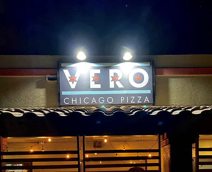 Strip mall exterior, deep-dish dreams inside - Queen Creek's best-kept Chicago secret revealed.