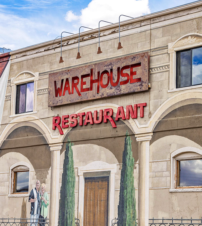 The Warehouse's brick fa&ccedil;ade tells you this place has stories to tell. And wait till you hear what their ribeye has to say!