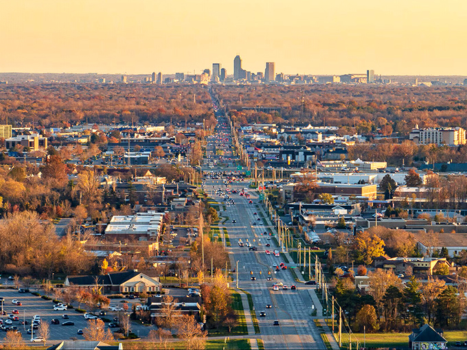 Zionsville's famous brick streets create a timeless Main Street America vibe that Norman Rockwell would have loved painting.