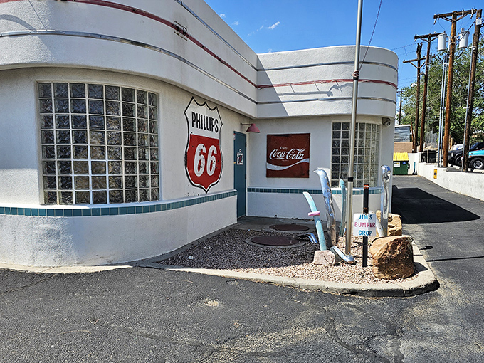 Classic Americana with a Phillips 66 shield&mdash;this time capsule serves breakfast worth traveling back in time for.