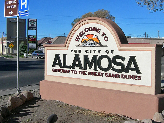 That welcome sign isn't lying about the Gateway to the Great Sand Dunes or the gateway to affordability.