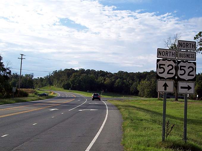 Main Street Albemarle: where parallel parking is still considered an extreme sport.