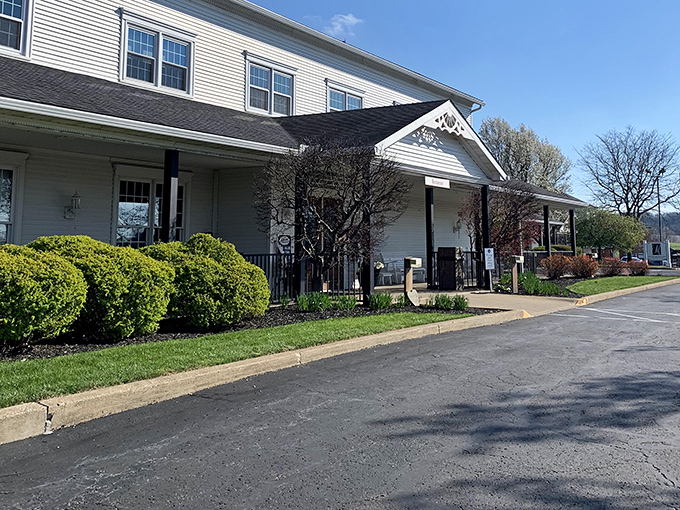 Step into this peaceful village setting where time slows down and plates stay wonderfully full.