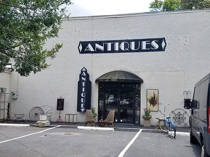 Clean, bright, and inviting, this Chamblee destination makes antique hunting feel refreshingly organized and completely accessible for everyone.