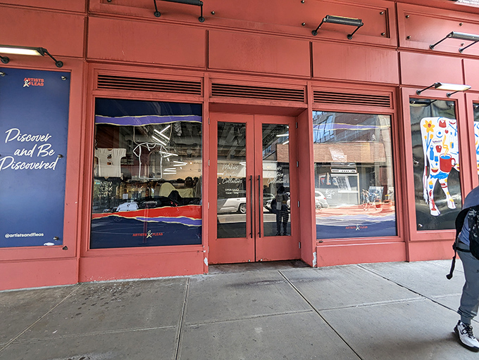 Chelsea's creative heart beats strongest inside this colorful marketplace filled with artistic treasures.