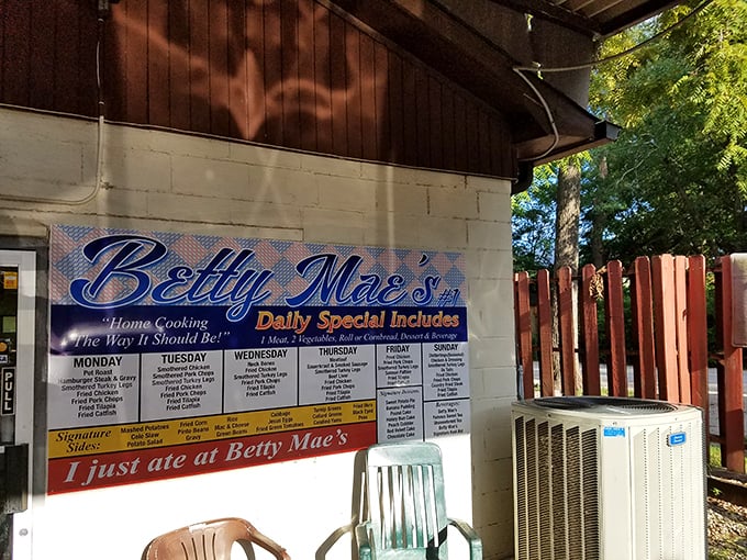 That daily specials board is like a roadmap to comfort food heaven. Follow it to the promised land of crispy chicken.