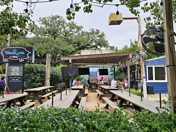 This is where barbecue becomes a social event &ndash; the kind of place where "just one more bite" turns into three more hours of conversation.