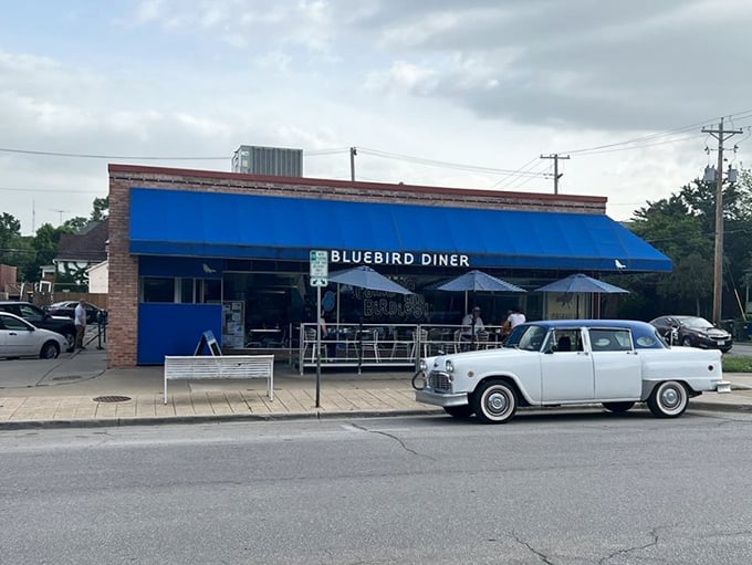 When a place looks this authentically retro, you know the pancakes will taste like childhood memories come true.