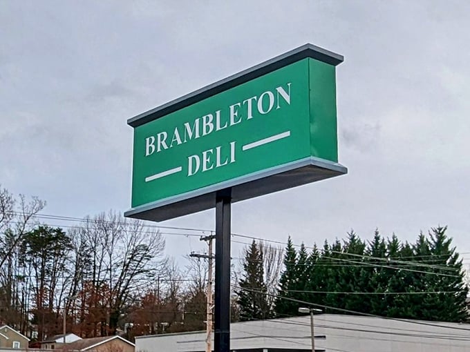 That green Brambleton sign has guided hungry travelers for generations. Some landmarks feed the soul and the stomach.