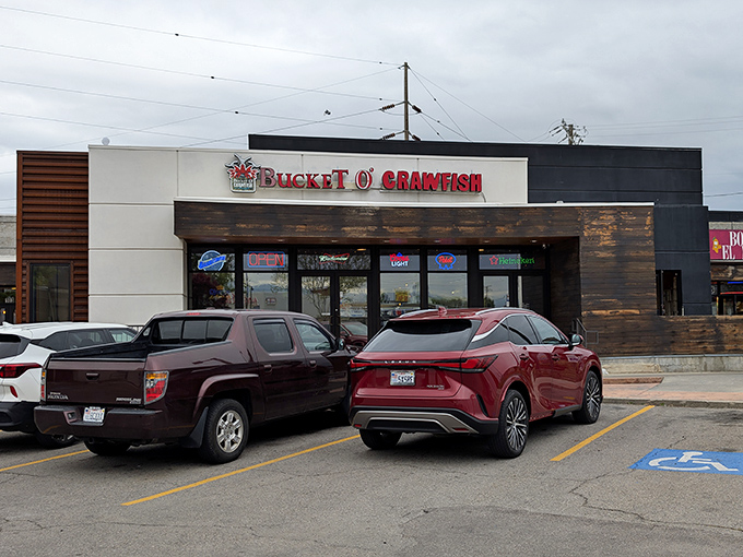 The storefront practically shouts "get ready to get messy" in the most delightful way possible.