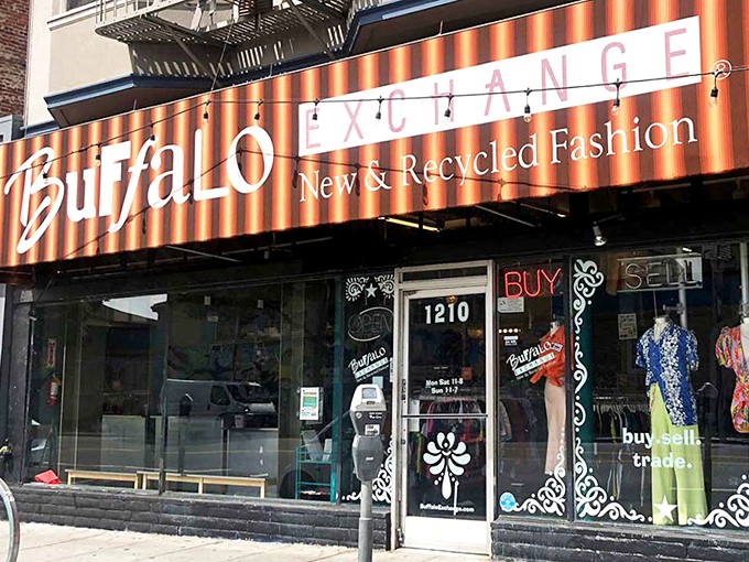 Valencia Street's hipster paradise - where secondhand clothes get the boutique treatment they truly deserve from discerning shoppers.