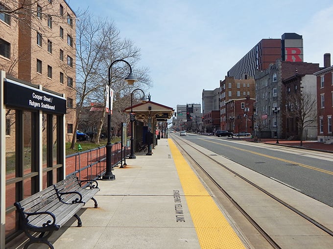 Historic buildings frame Camden's revitalized downtown, where retirement dollars stretch further than you might expect.