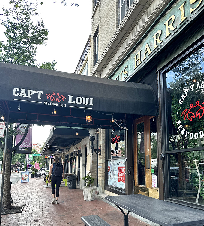 Downtown seafood therapy! Cap't Loui brings maritime delights to Montclair's brick-lined streets, where seafood boils meet urban sophistication in perfect harmony.