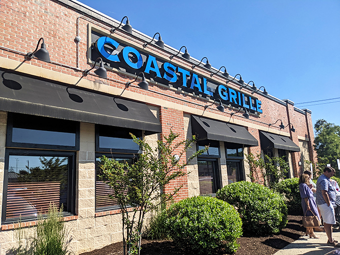 Coastal Grille's simple sign belies the seafood magic happening in their Wyomissing kitchen.