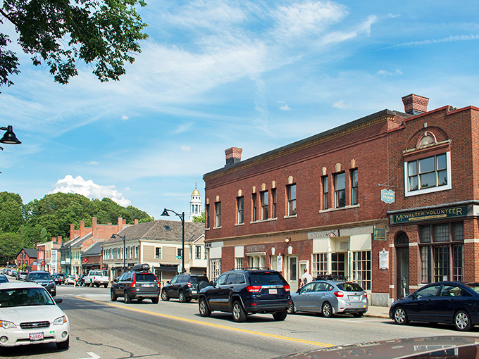 These cobblestones witnessed the shot heard 'round the world, now they witness tourists taking selfies.