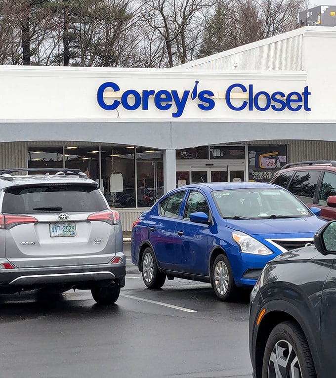 The parking lot's full for good reason! Corey's Closet has become the worst-kept secret among New Hampshire's savvy shoppers.