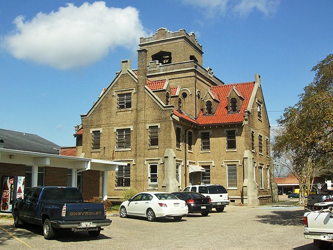 That stately stone building in Jennings has probably witnessed more small-town drama than a marathon of "Golden Girls" episodes.