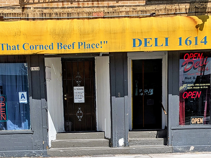 When a place calls itself "That Corned Beef Place," you know they're not messing around here.