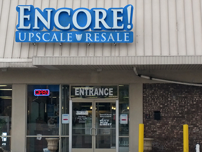 When your thrift store looks this polished, you know the merchandise inside matches the sophisticated presentation.