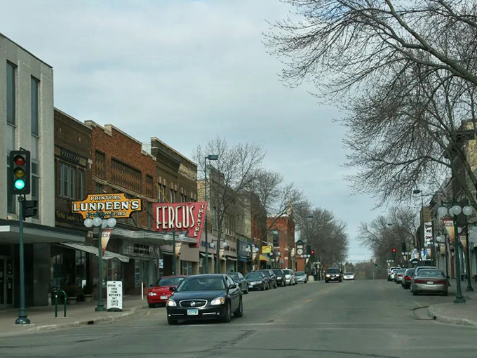 Downtown Fergus Falls offers that rare combination of historic charm and modern convenience, where parking is plentiful and free—imagine that!