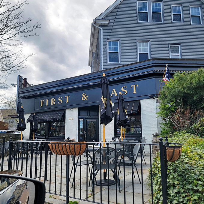 That sleek black exterior holds Hartford's worst-kept secret &ndash; some of the city's finest brick oven magic.