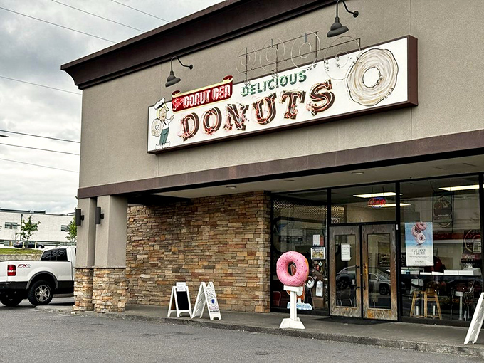 The cheerful storefront hints at the colorful, delicious treasures waiting inside this Nashville gem.