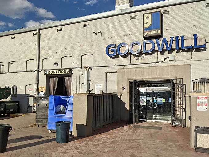 That donation door has seen everything from grandma's china to last season's impulse purchases seeking their forever homes.