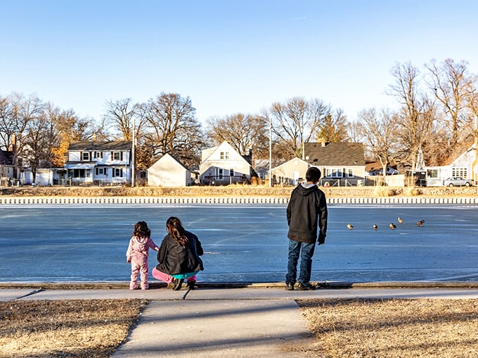 Peaceful neighborhoods where front porches still matter and neighbors actually know each other.