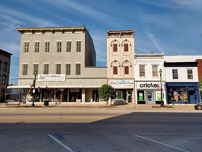 Tree-lined streets frame Greenville's downtown like a Norman Rockwell painting come to vibrant life.