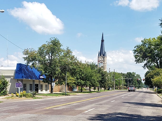 Greenville's tree-lined streets invite leisurely exploration. Every brick building hides budget-friendly treasures waiting to be discovered.