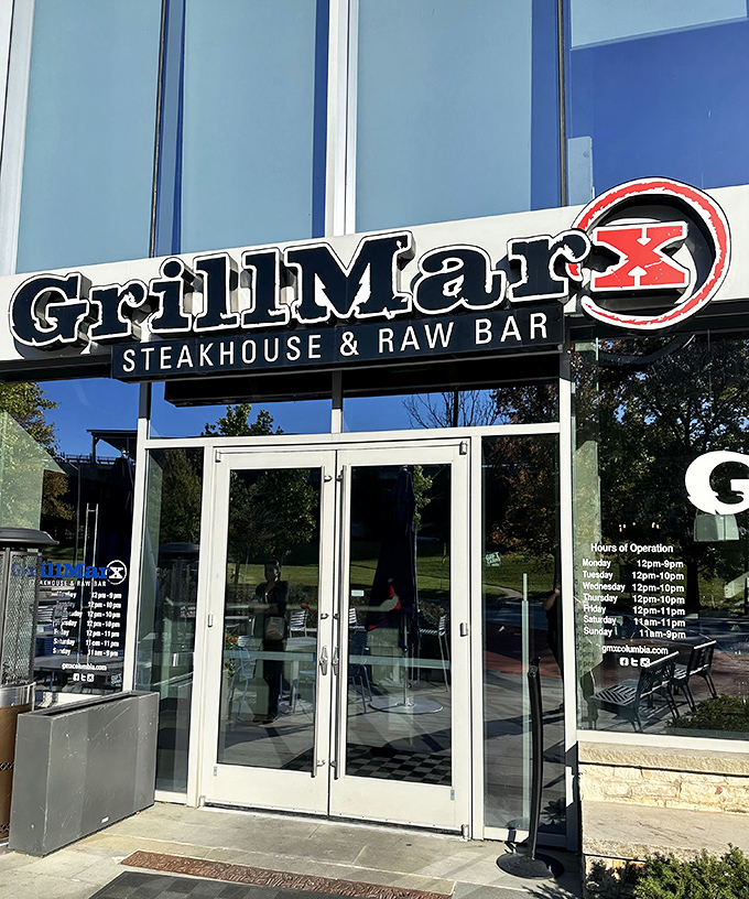 Behind that sleek contemporary exterior lurks a primal experience: perfectly aged beef meeting open flame. Some things never need updating.