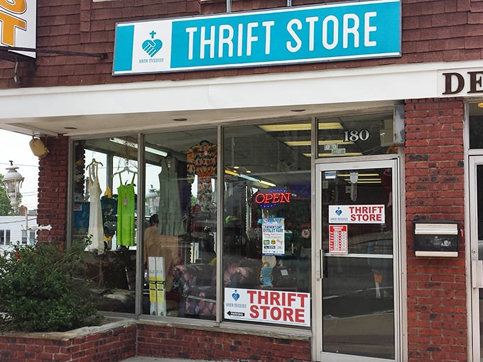 Behind those welcoming windows lies a carefully curated collection where every purchase makes a difference beyond your closet.