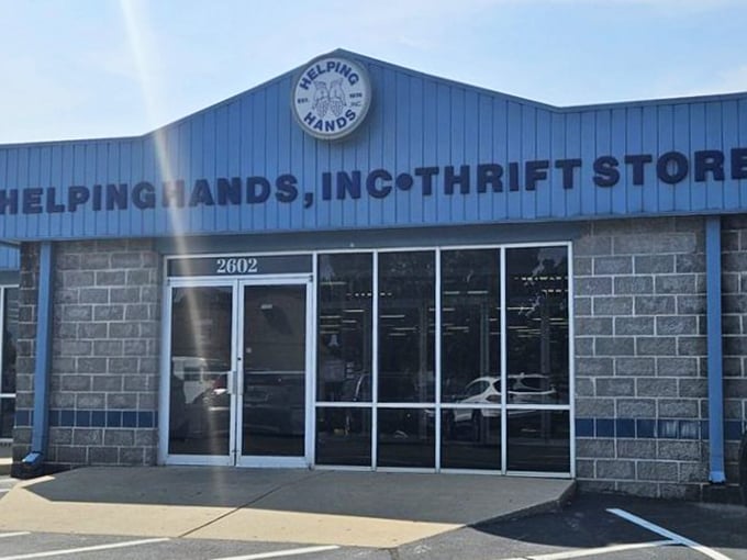 Through those glass doors lies a world of possibilities, all neatly organized and ready for adoption.