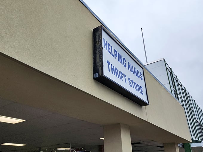 Clean lines and simple signage mask the treasure trove within, where community spirit meets smart shopping sense.