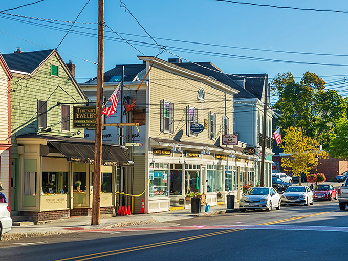 Perfect charm where every storefront looks ready for its magazine cover debut.