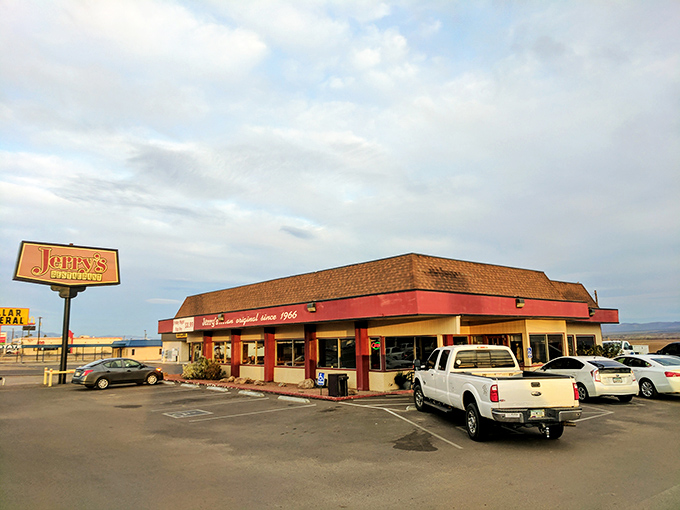 The classic roadside appeal of Jerry's Restaurant promises the kind of honest cooking that made diners an American institution.