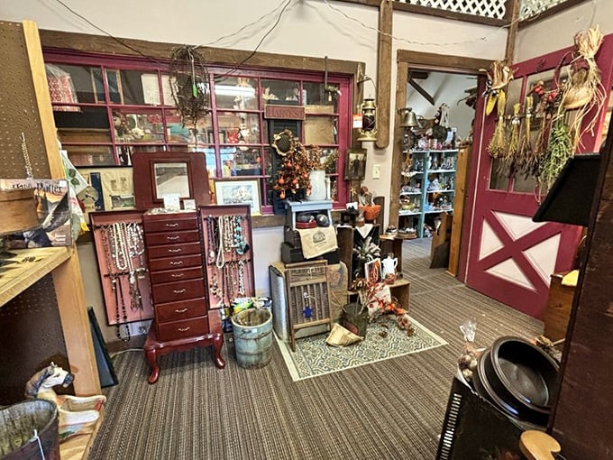 Step inside where rustic meets remarkable, and every corner holds potential for your next discovery.