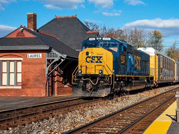 All aboard for retirement in Laurel! This historic train station anchors a community where your nest egg won't need constant refilling.