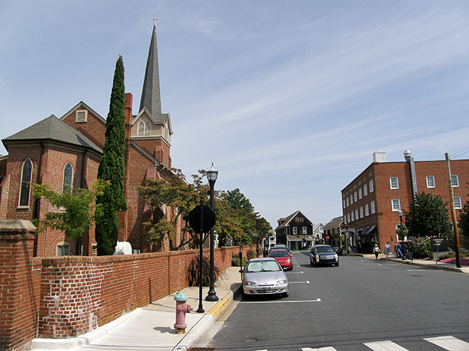 Downtown Lewes mixes old-school architecture with modern comfort, like your favorite recliner in a historic home.