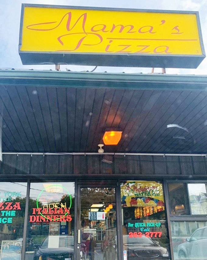 Mama's modest storefront proves that extraordinary pizza doesn't need flashy marketing to win hearts.