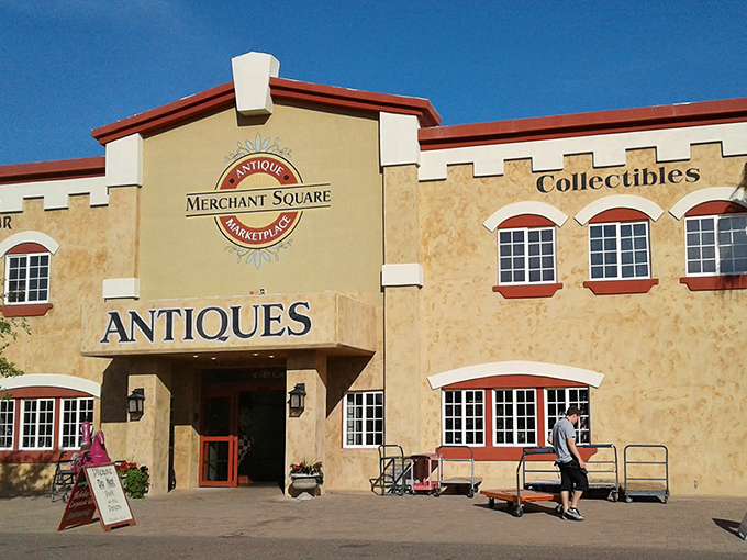 Behind these charming walls lies a marketplace where every booth tells a different story from America's fascinating past.