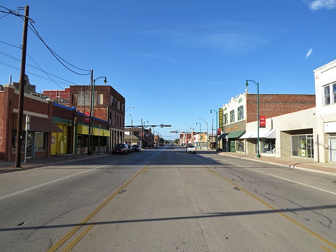 Main Street stretches toward endless possibilities, where your Social Security check feels like it just got a raise.