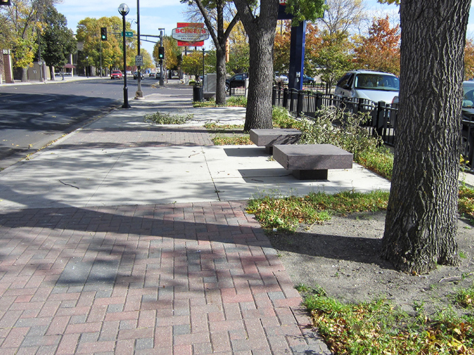 Tree-lined streets in Moorhead create a peaceful atmosphere where your budget can breathe as easily as you do.