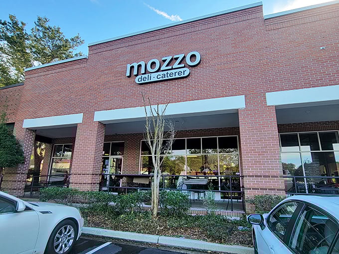 Clean lines and big windows &ndash; Mozzo knows great sandwiches have nothing to hide.